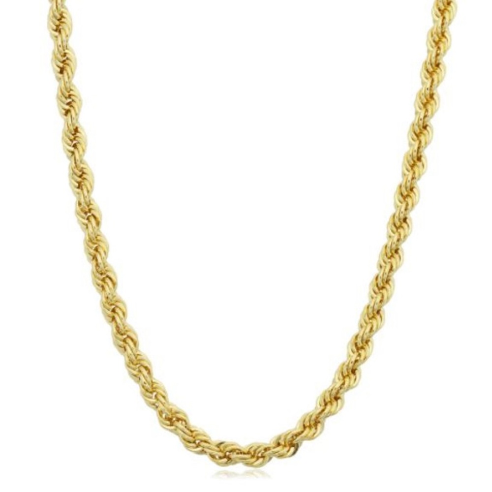 Vintage Antique 12k Gold Filled Classic Rope Chain Un… - Gem